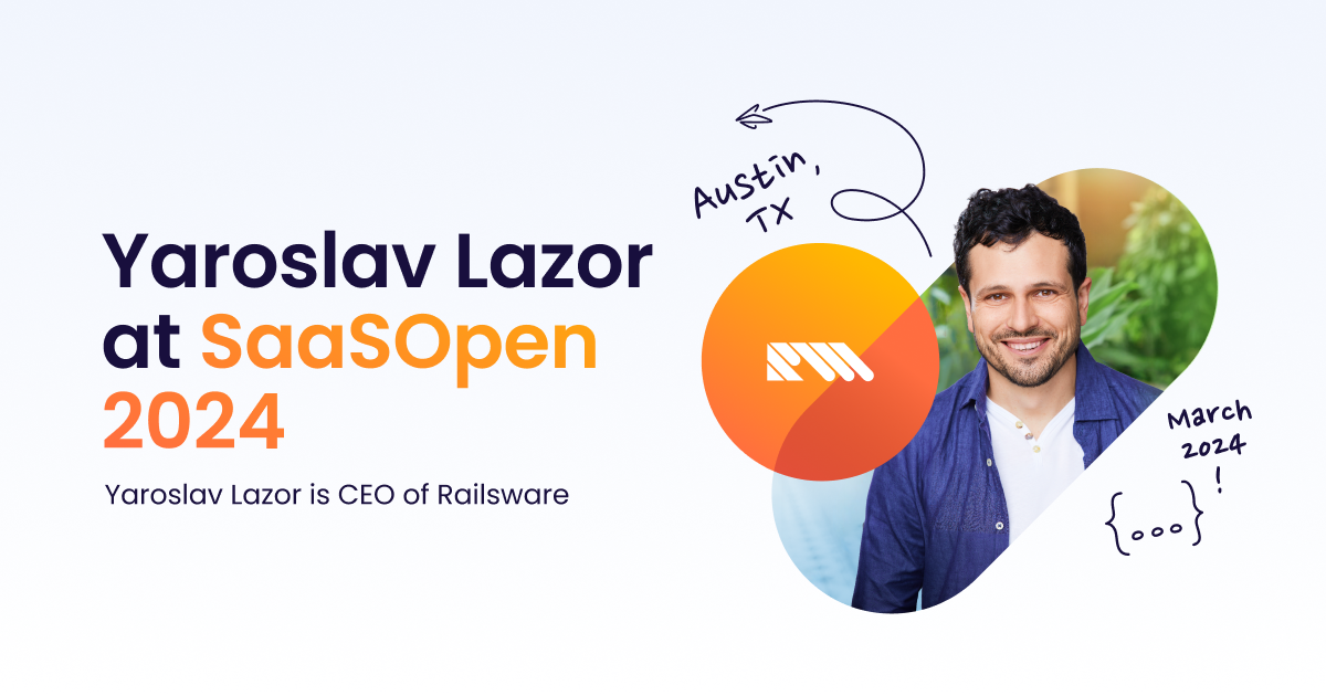 Yaroslav Lazor at SaaSOpen 2024 | Railsware